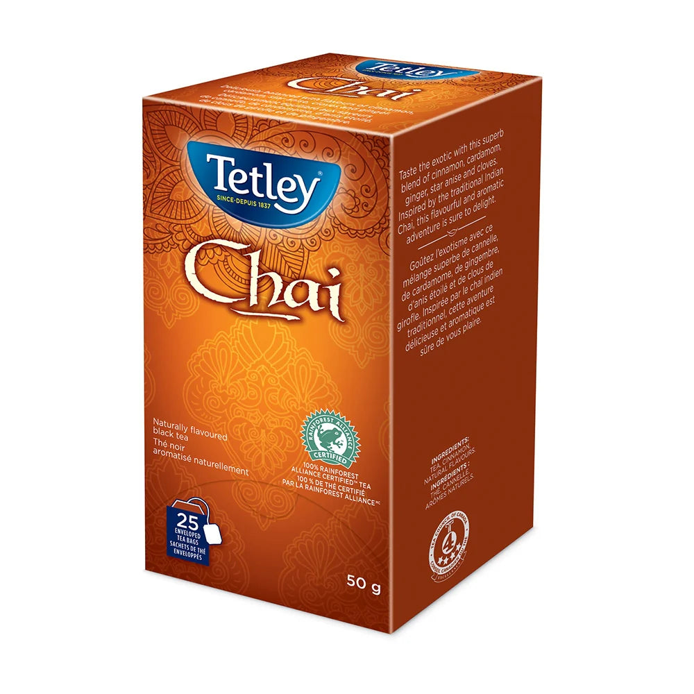 Tetley Chai Tea bags – The Coffee Pro